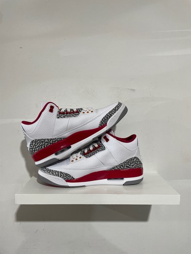 NIKE JORDAN 3 CARDINAL RED SIZE 10 NEW OG BOX | eBay
