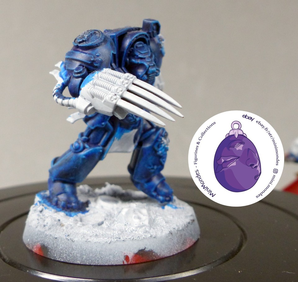 Warhammer 40k Marine, Brother Frere Heroes, Sanyctus Terminator, Claw ...