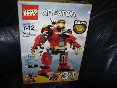 LEGO 4610932 Creator 3 IN 1 Rescue Robot 5764 NEW | eBay