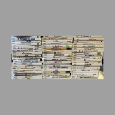 100 Random Nintendo Wii Video Game Lot READ DESCRIPTION | eBay