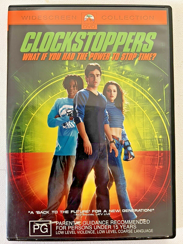 CLOCKSTOPPERS (2002) - DVD Region 4 PAL Australia Widescreen Collection ...