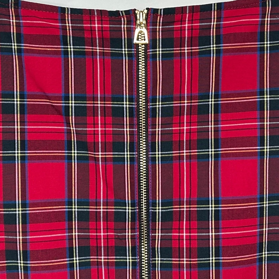 Sail to Sable Holiday Plaid Ruffle Sleeve Dress NEW Size L | eBay