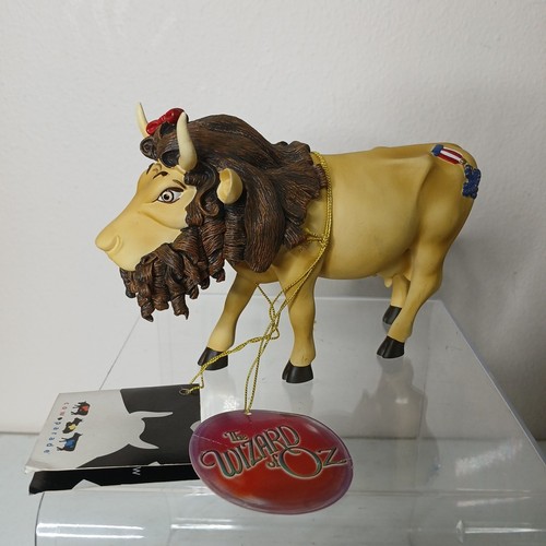 Cow Parade # 7244 Cowardly Lion Westland 2002 The Wizard of Oz.New Open ...