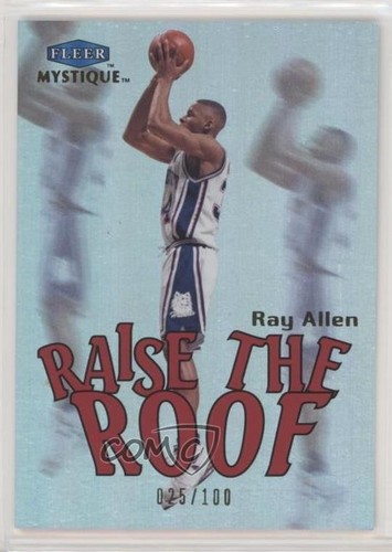 2012-13 Fleer Retro 1999-00 Mystique Raise the Roof /100 Ray Allen ...