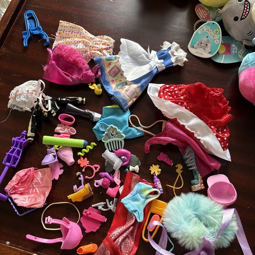 Huge Doll / Barbie Clothes Lot Toy Items Resale Lot Doll Clothes Plus ...