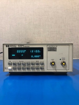 Hewlett Packard 8156A Optical Attenuator | eBay