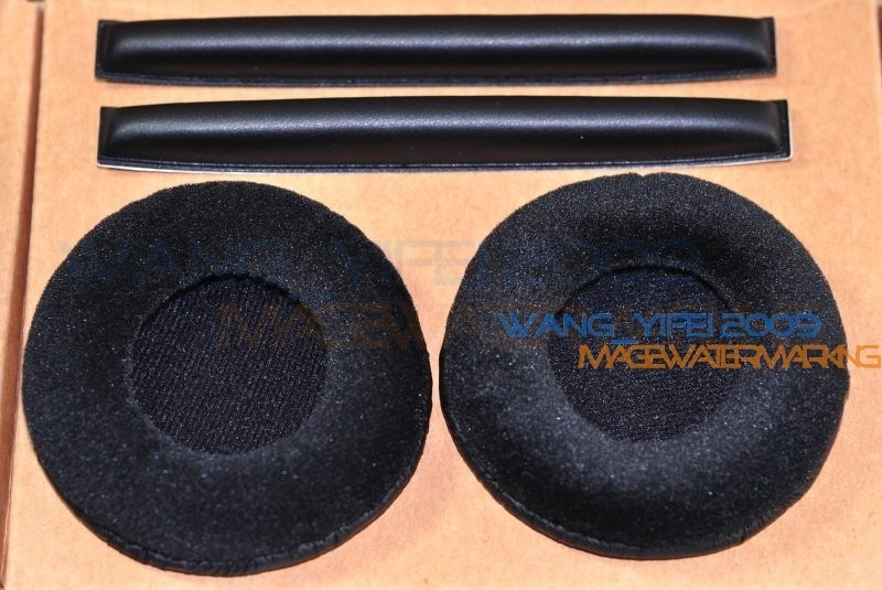 Velvet Ear Pads Cushion For Sennheiser HD25 1 II SP Amperior ALUMINIUM ...