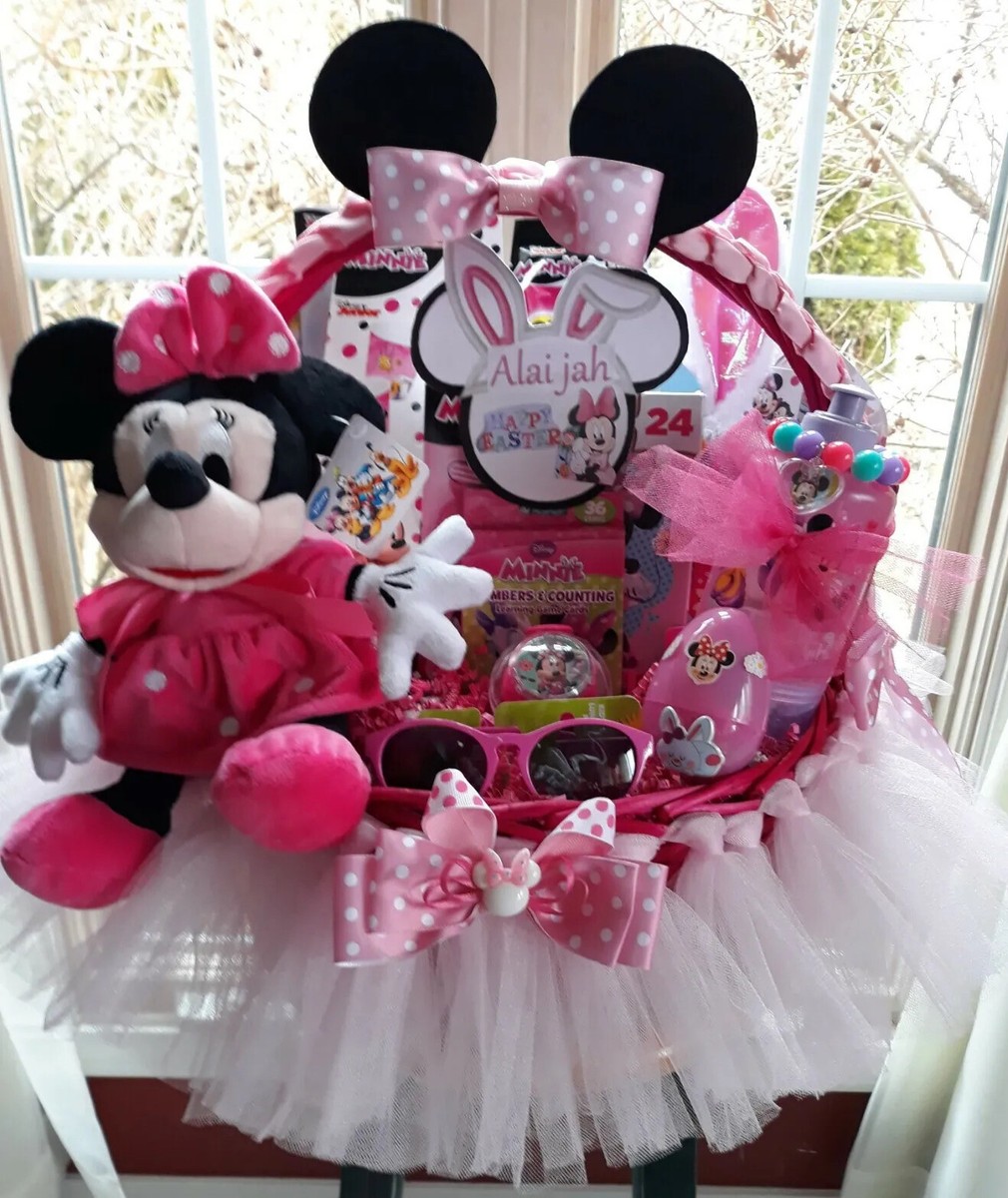Mickey And Minnie Mouse Easter Basket Ideas Easter Baskets Available