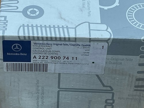 Mercedes-Benz W222 W217 Genuine Console Control Unit Knob Pad Assembly ...