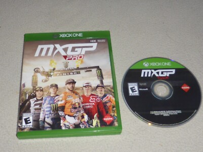 XBOX ONE MXGP PRO VIDEO GAME W CASE MICROSOFT MOTOCROSS MOTORCYCLE | eBay