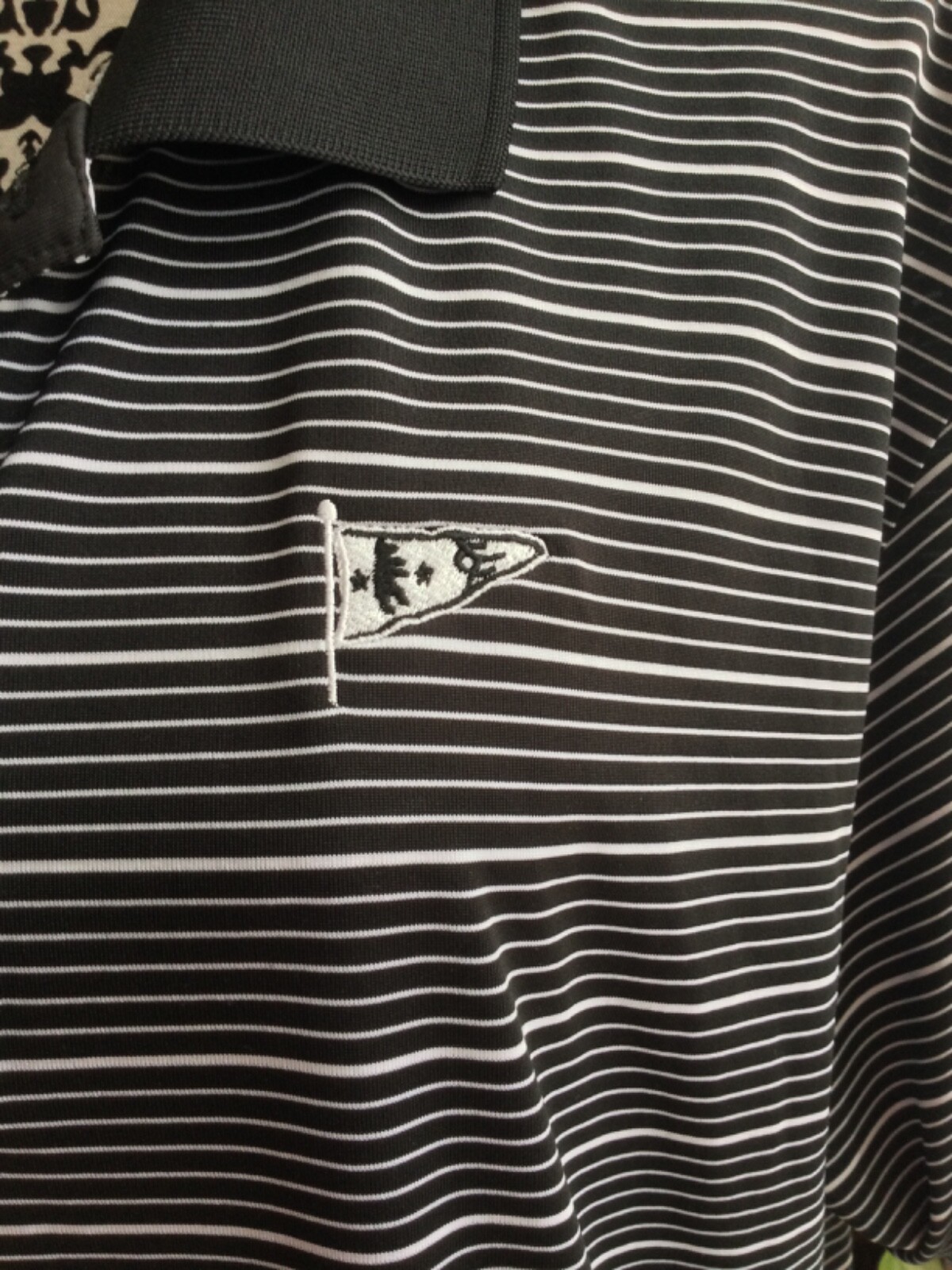 Adidas Climate Mens Golf Polo Shirt Color Black And W… - Gem