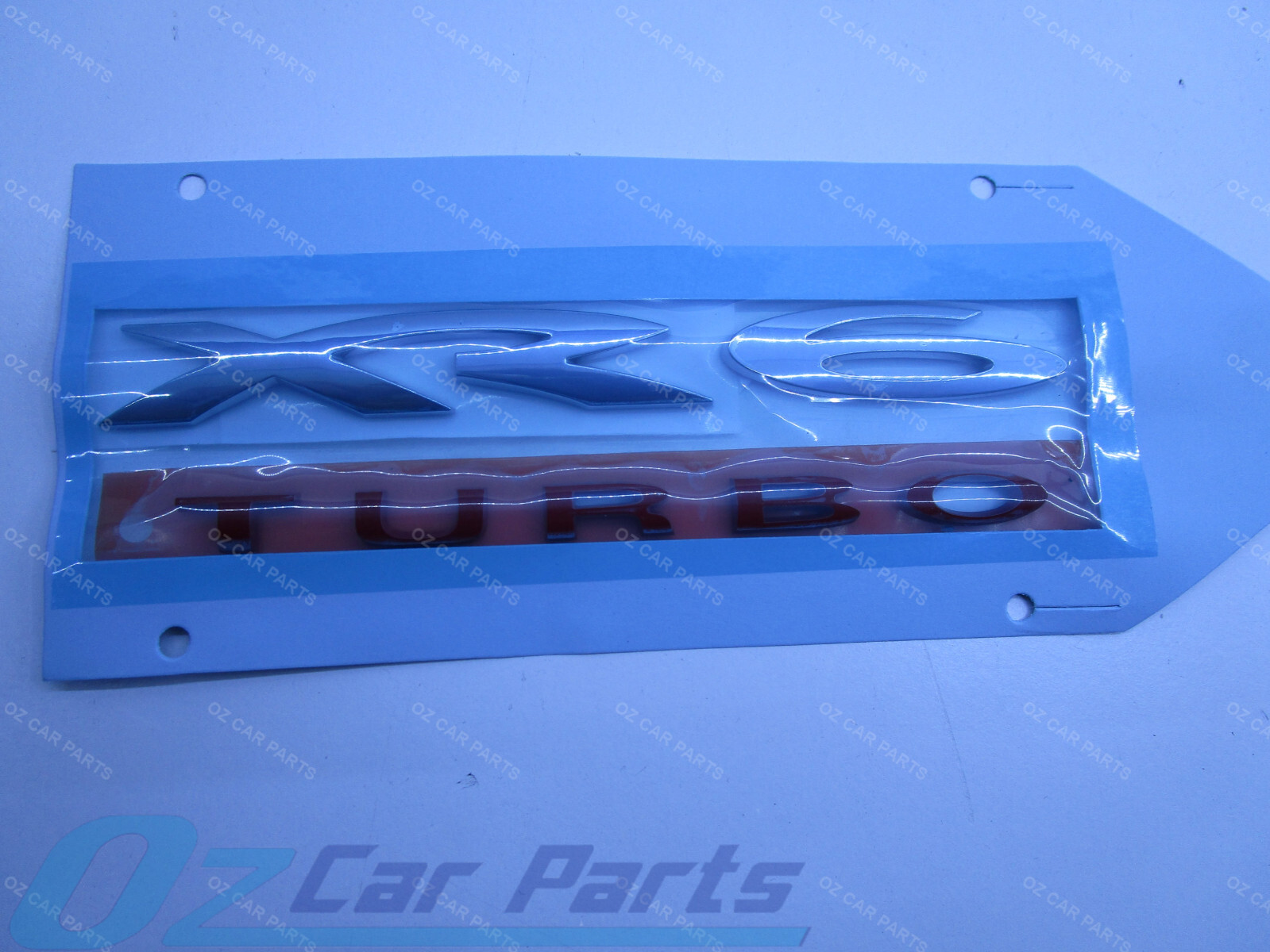 GENUINE XR6-TURBO BADGE EMBLEM FOR FORD FALCON AU BA BF FG FGX ALL ...