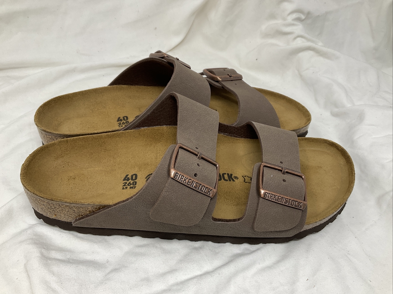 Birkenstock 40 Arizona BS Habana Sandals Women Size 9 (CL302)