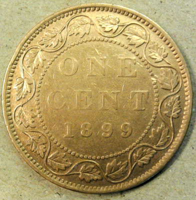 1899 Canada Large Cent Lovely Circulated Brown Queen Victoria Penny | eBay
