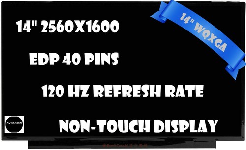 ASUS Zephyrus G14 GA401QM 2021 TL140BDXP01-0 14" 1440p 120Hz LCD Screen ...