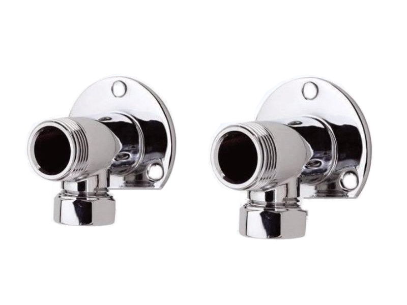 THERMOSTATIC MIXER BAR SHOWER WALL PLATE BRACKET CHOICES WALL MOUNTS ...