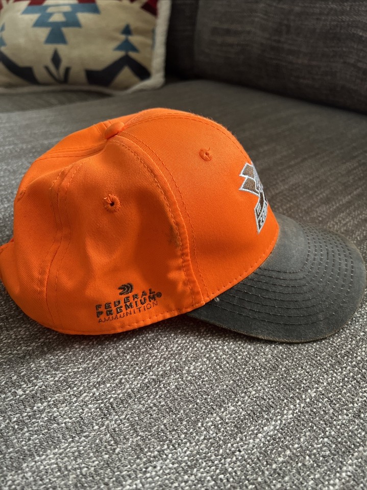 MN Wild 2015 Pheasants Forever Federal Ammo Blaze Orange Baseball Cap ...