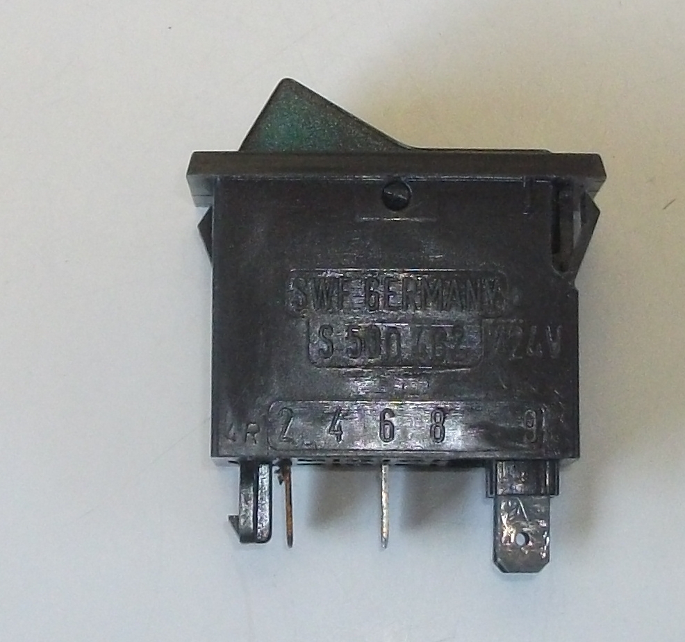 Illuminated Rocker Switch SWF 500482 24V | eBay