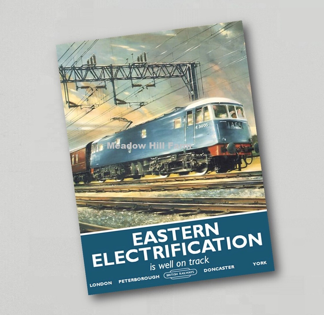 Class 81 Electric locomotive Eastern Electrification Fridge Magnet ...