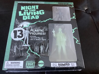 🔥George Romero NIGHT of the LIVING DEAD Nanoforce Figures BOX SET RARE ...