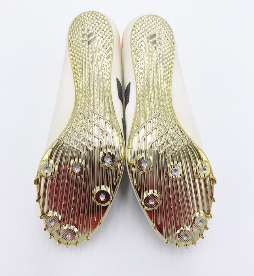 Adidas Adizero Prime Sprint Tokyo Running Cleats Men's Sz 11 Gold ...