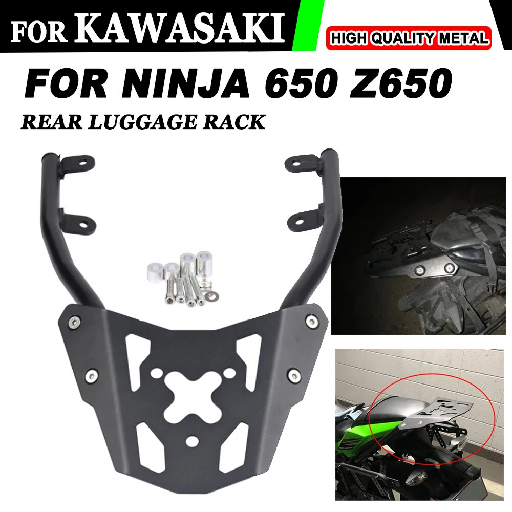 For KAWASAKI Ninja 650 Z650 Rear Luggage Rack Cargo Carrier Rack 2017 ...