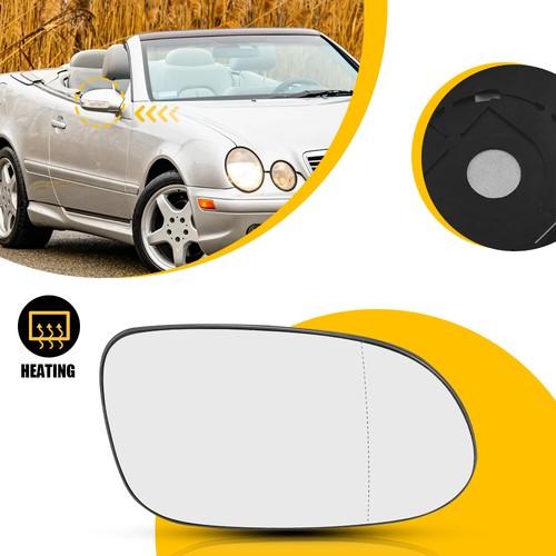 Mirror Glass For Mercedes-Benz SLK320 2001-2004 Passenger Side Heated ...