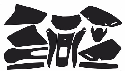 1996-2023 Suzuki DR650 Graphics Template Vector AI PDF | 1:1 Scale | OE ...