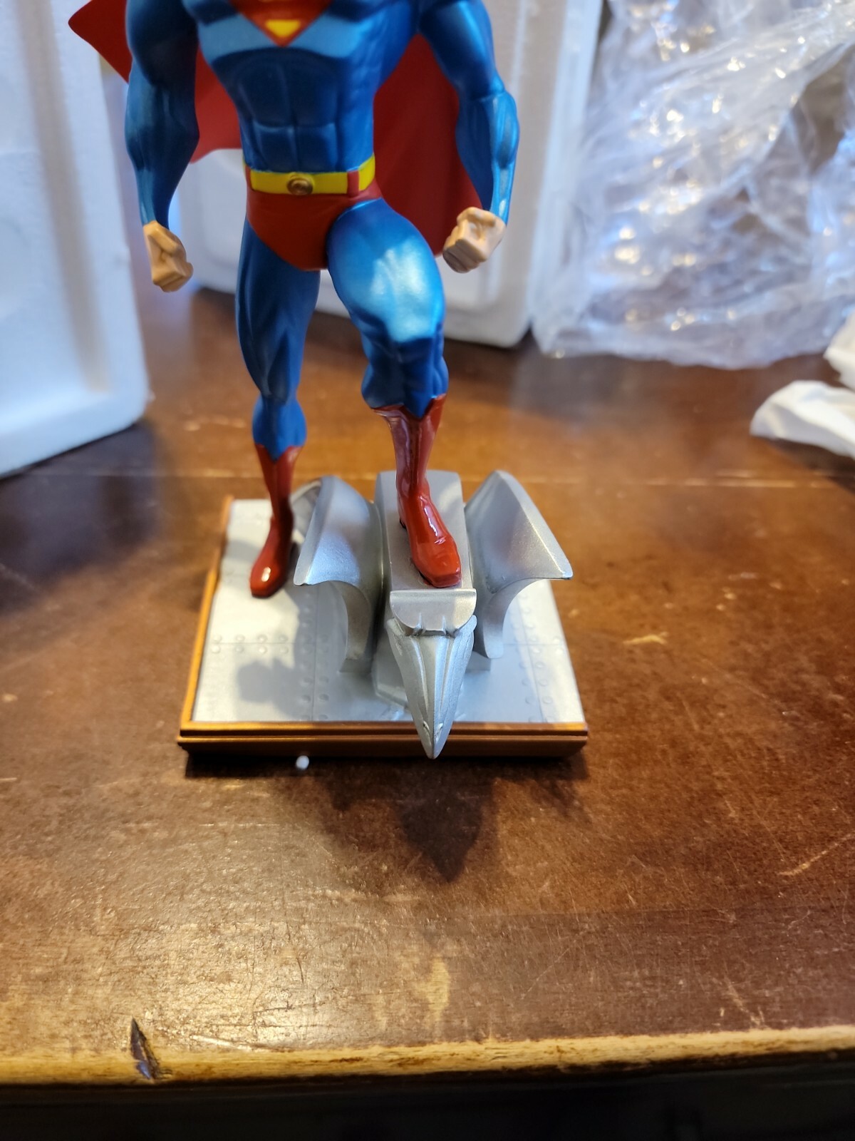 SUPERMAN MINI STATUE BY JIM LEE STATUE DC | eBay