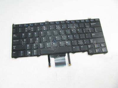 Dell Latitude E7440 US Backlit Keyboard NSK-LD0BC PK130VN1B00 8PP00 ...