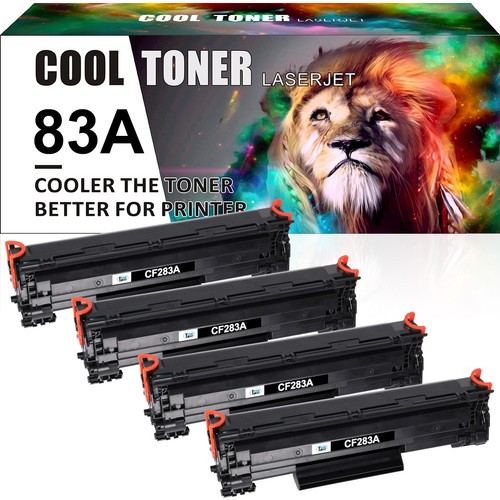 4XXL Toner für HP 83A CF283A LaserJet Pro MFP M202dw M126nw M128fn ...