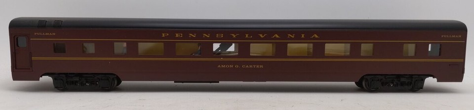 K-Line K4680-40012 O Pennsylvania "Amon G. Carter" 21" Sleeper Car EX ...