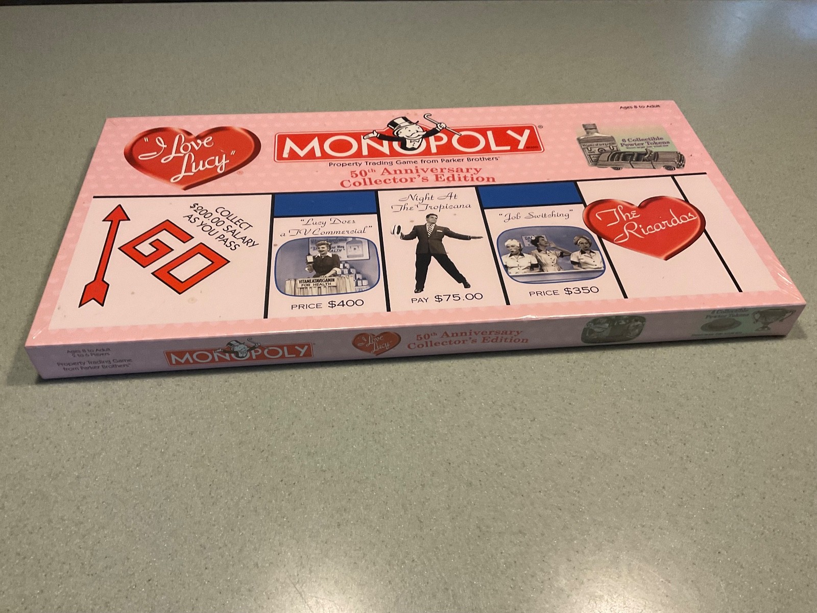 Monopoly I Love Lucy 50th Anniversary Edition Board Game 700304001863| eBay