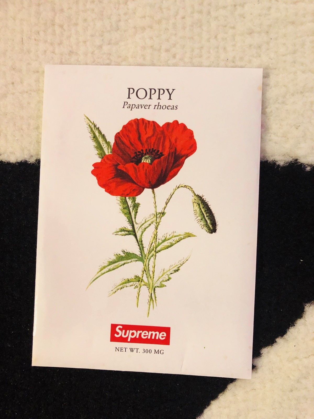Supreme Poppy Seeds Papaver Rhoeas SS18 | eBay