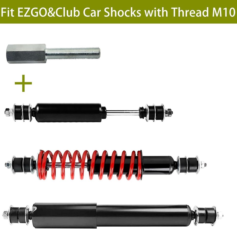 Golf Cart Shock Absorber Extension Rod Extenders for EZGO TXT, 70928 ...