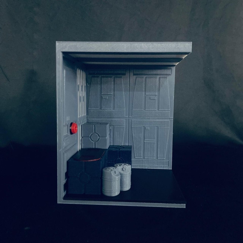 Death Star Station Stackers for 3.75" & 6" Figure Diorama (1:18 & 1:12 scales) | eBay