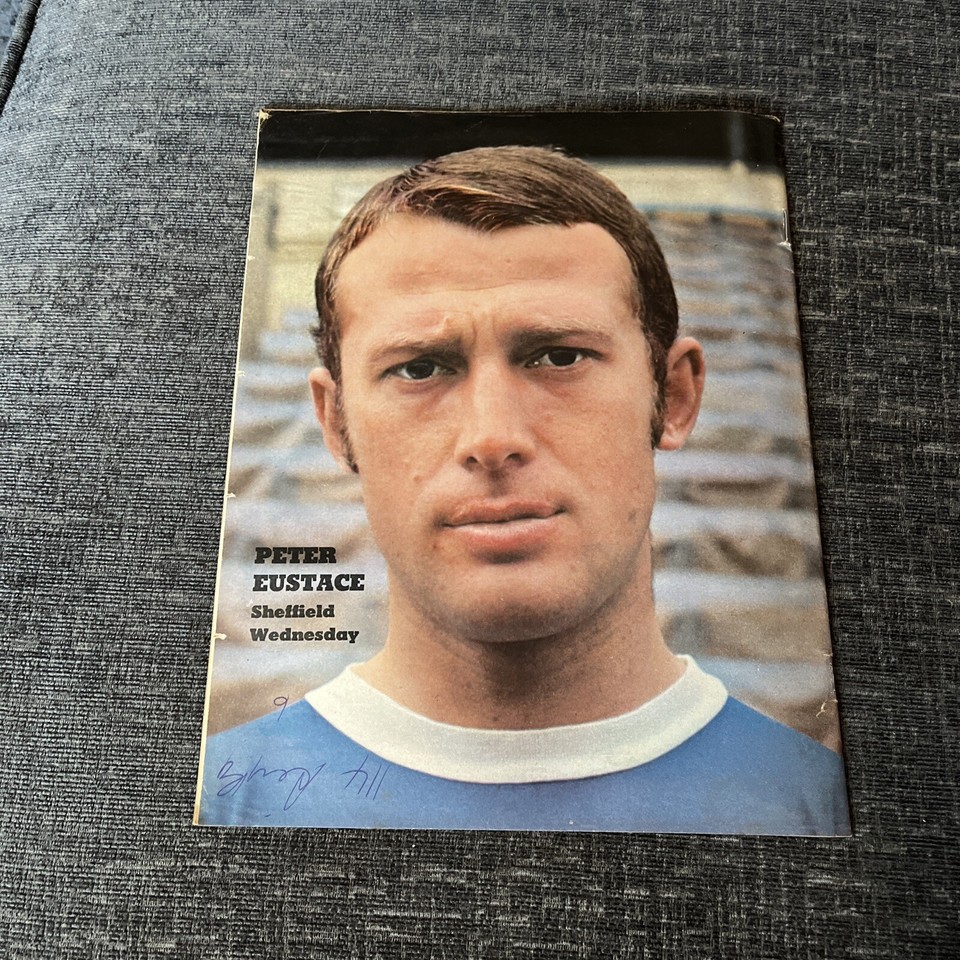 Goal Magazine - 9 Nov 1968 Southampton Alun Evans Geoff Hurst Peter ...