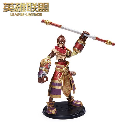 League of Legends Monkey King Wukong Action Figure Official Model Toy ...
