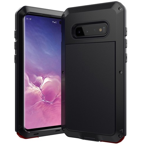 For Samsung Galaxy S10 Case Aluminum Metal Shockproof Heavy Duty Rugged ...
