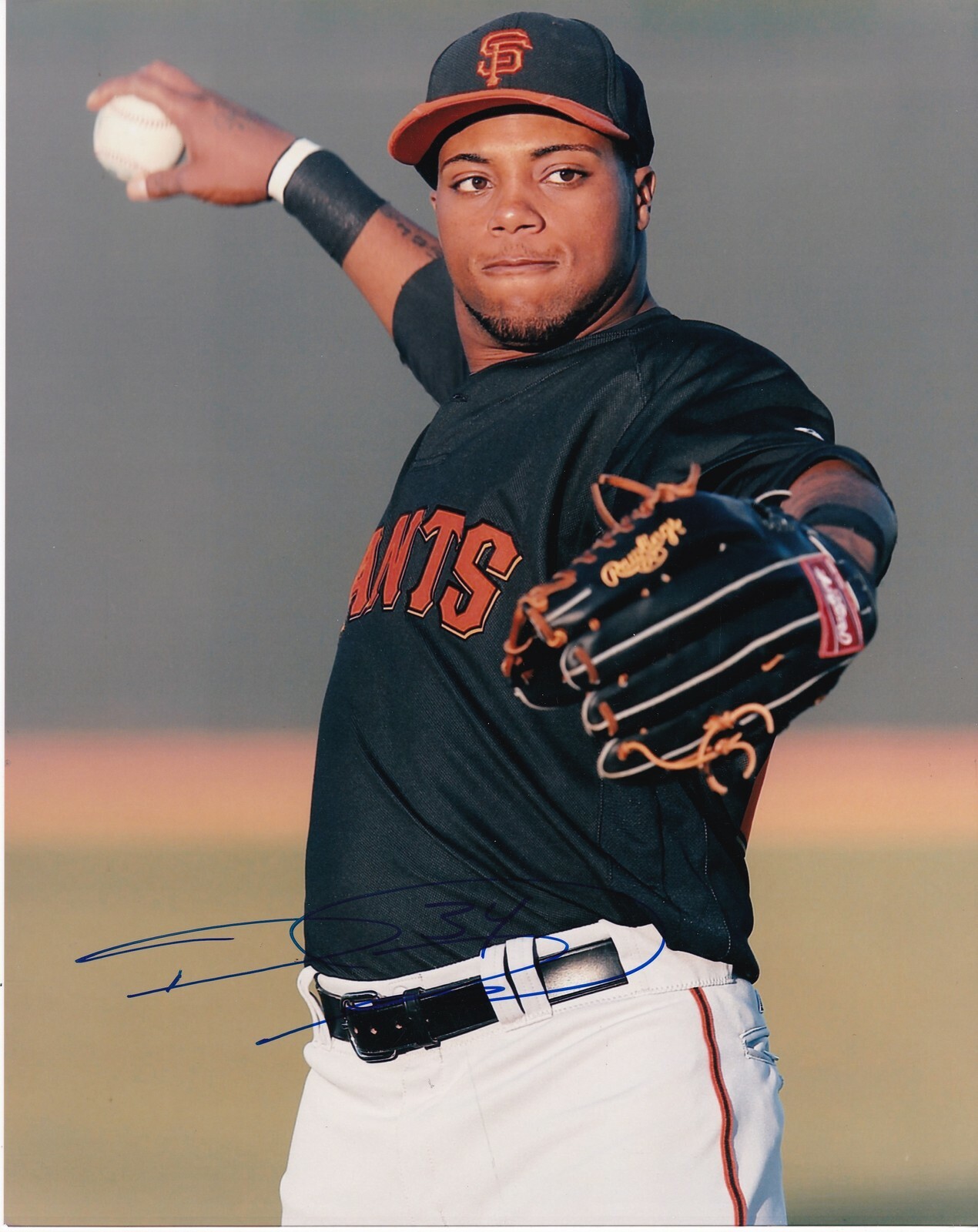 DARREN FORD SAN FRANCISCO GIANTS ACTION SIGNED 8x10 | eBay