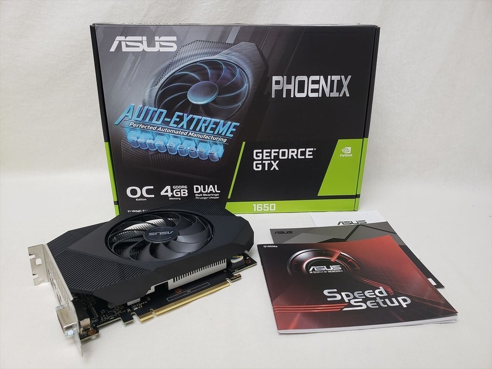 ASUS Phoenix Geforce RTX 1650 4GB PH-GTX1650-O4GD6-P-V2 | eBay