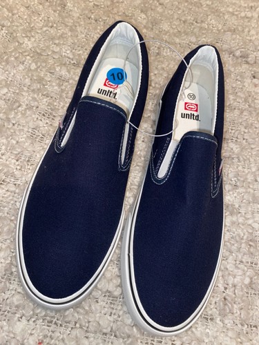 Ecko Unltd Slip On Navy Blue Classic Mens Size 10 Shoes Summer Casual ...