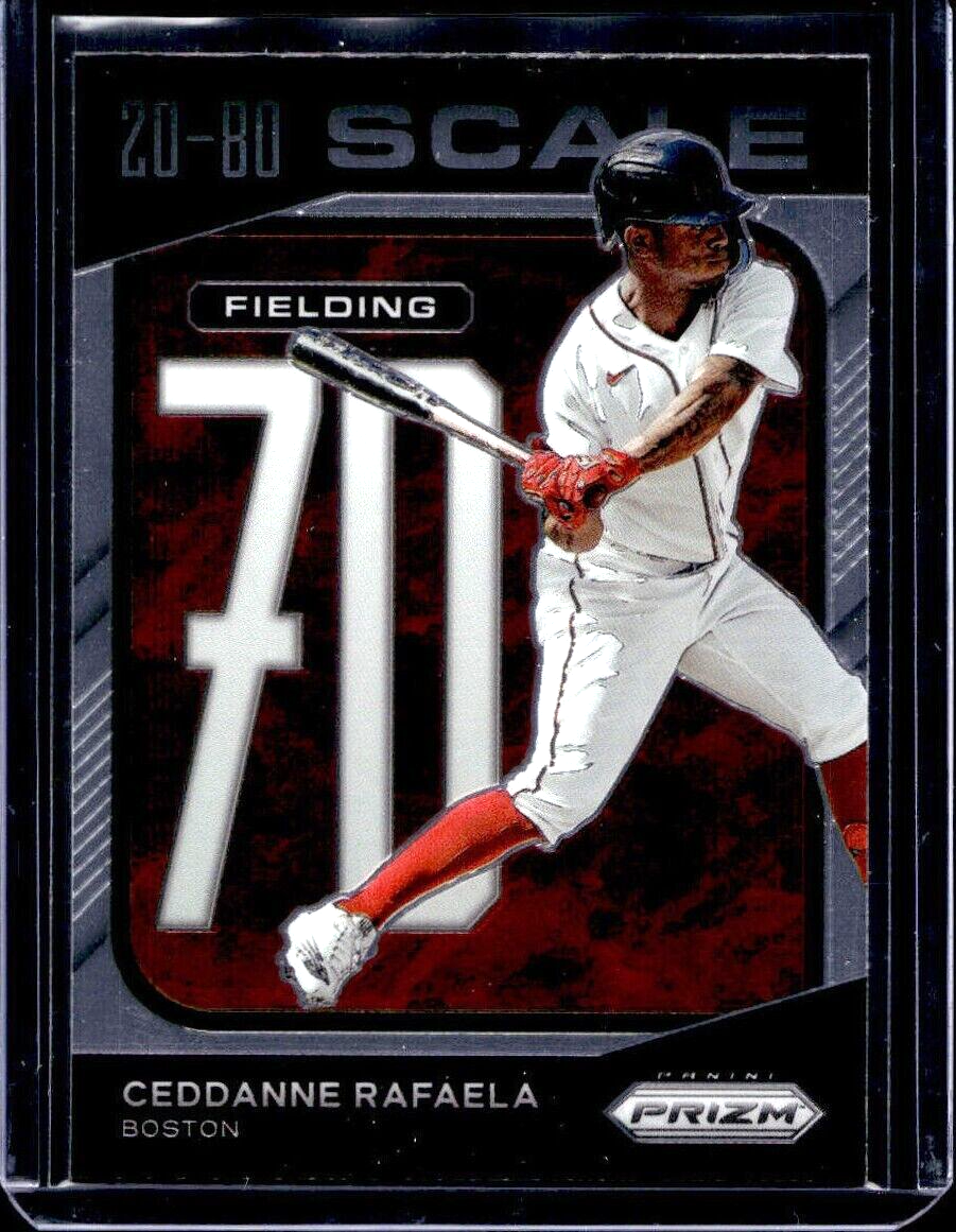 2023 Panini Prizm 20-80 Scale Ceddanne Rafaela Red Sox #SC11 | eBay