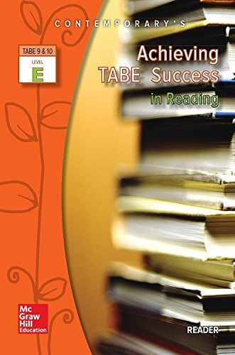 ACHIEVING TABE SUCCESS IN READING, LEVEL E, READER By Mcgraw-hill ...