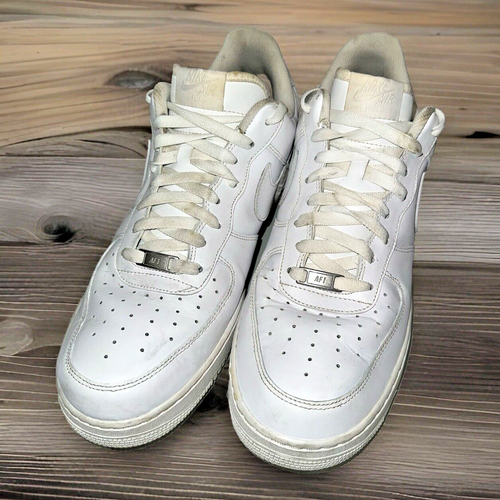 Nike Air Force 1 Low '07 315122-111 Mens Size 14 White Athletic ...
