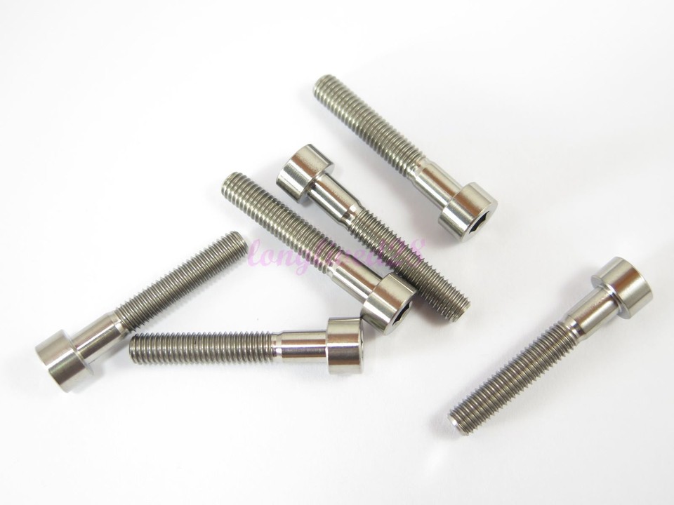 M5 x 30mm Titanium Ti Bolt Socket Allen Head DIN912 Cap Screw GR5 - 2/6 ...