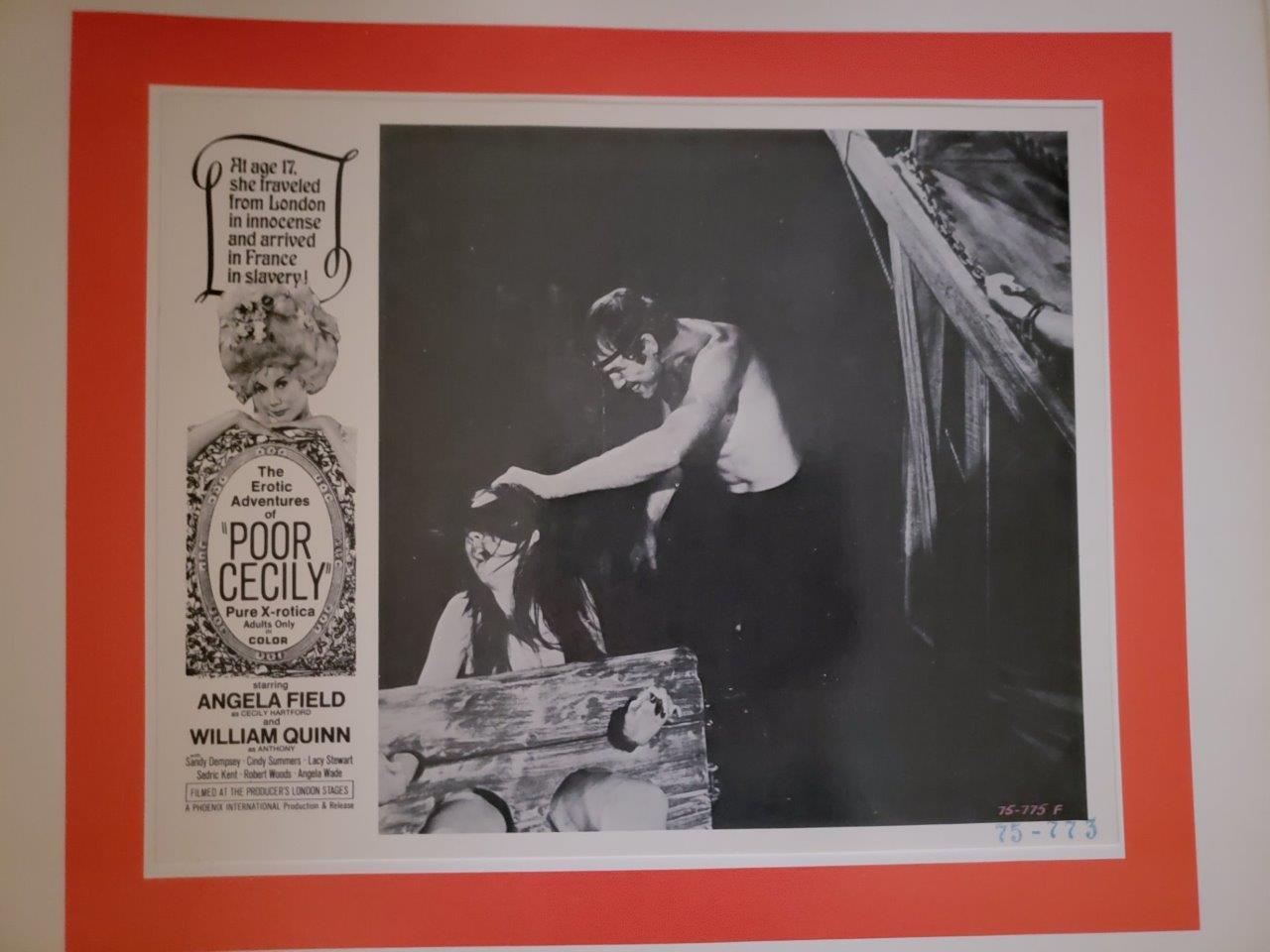 X-Rated Vintage Movie Still "Poor Cecily" | eBay