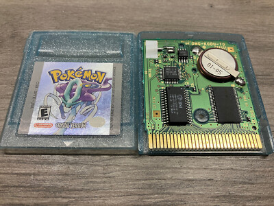 Pokemon Crystal Version (Game Boy Color GBC 2001) Authentic *NEW ...