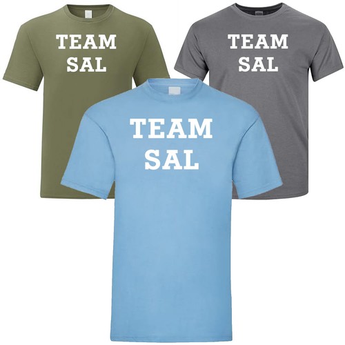 TEAM SAL Impractical Jokers Slogan T-Shirt Q Joe Fan Top Tee Funny Fan ...