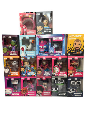Youtooz Figure Lot (Moist Cr1tikal, Sleepy Lofi Girl, Pyrocynical, and ...